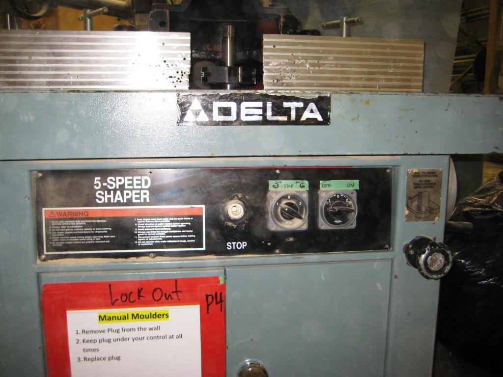 Used Delta 5 Speed Wood Shaper – Coast Machinery Group
