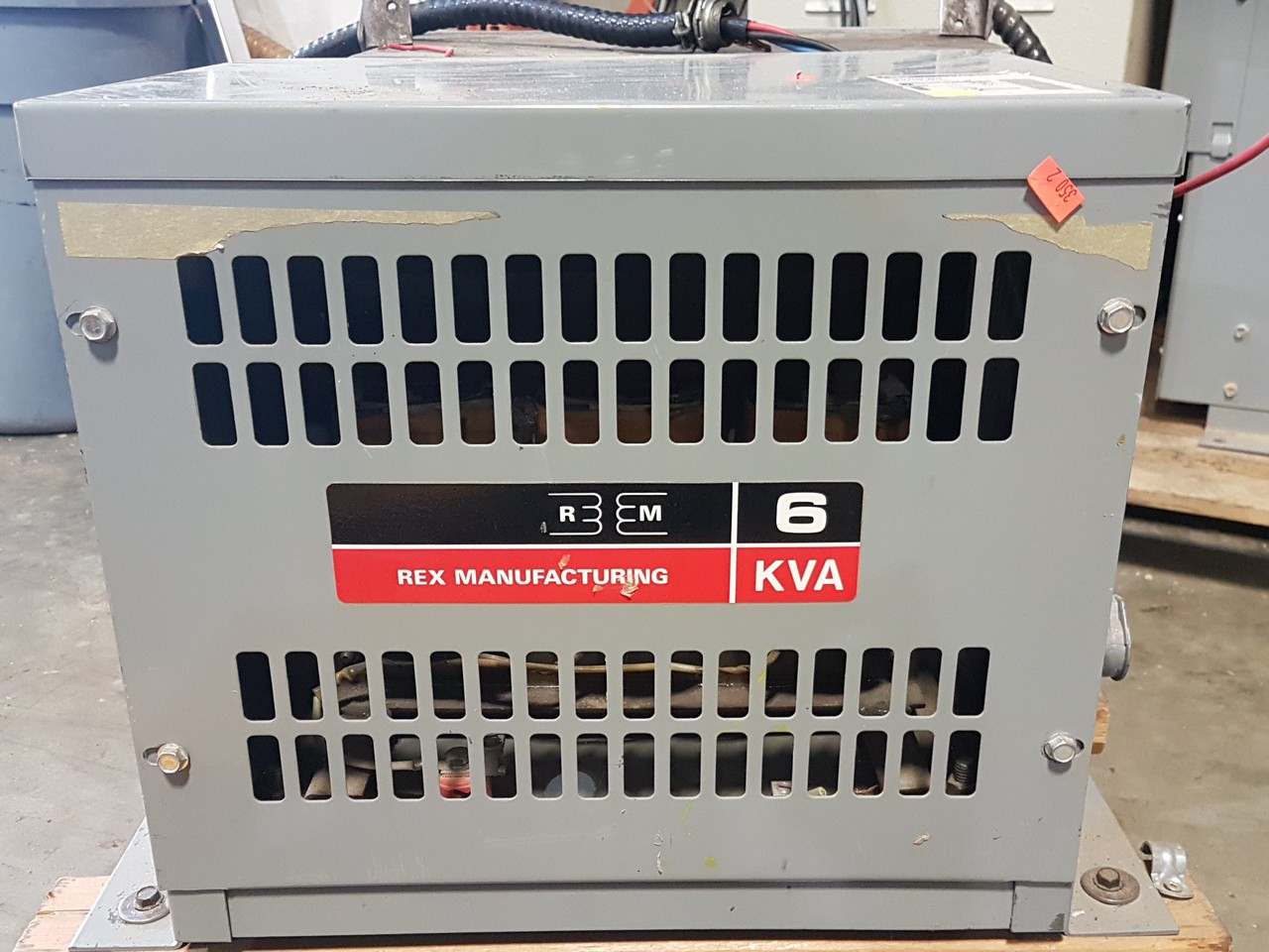 Used Rex 6KVA 600V Auto -208 V ANN Transformer – Coast Machinery Group