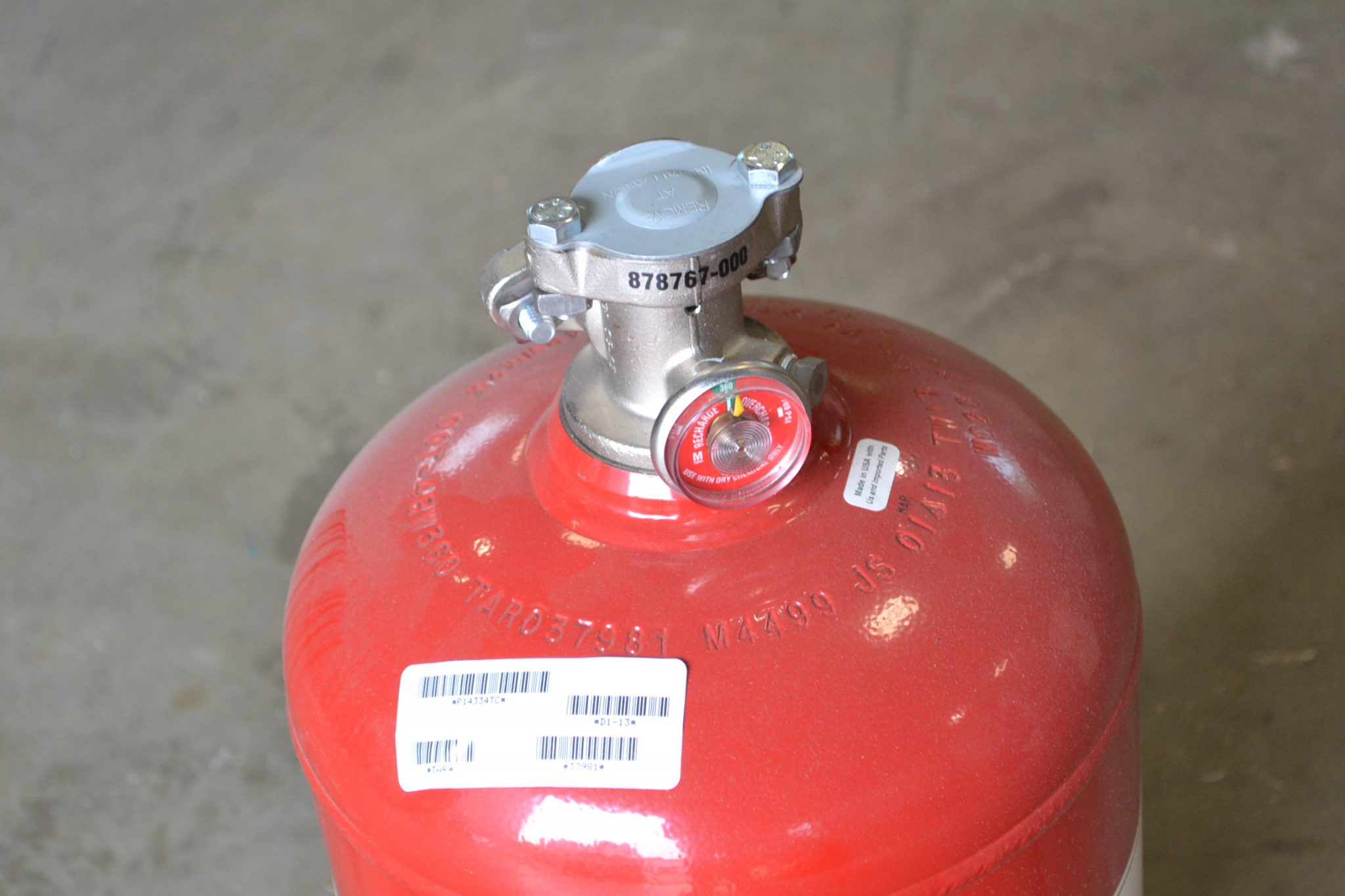 Used Badger DC-125 BC Dry Chemical Fire Extinguisher – Coast Machinery ...