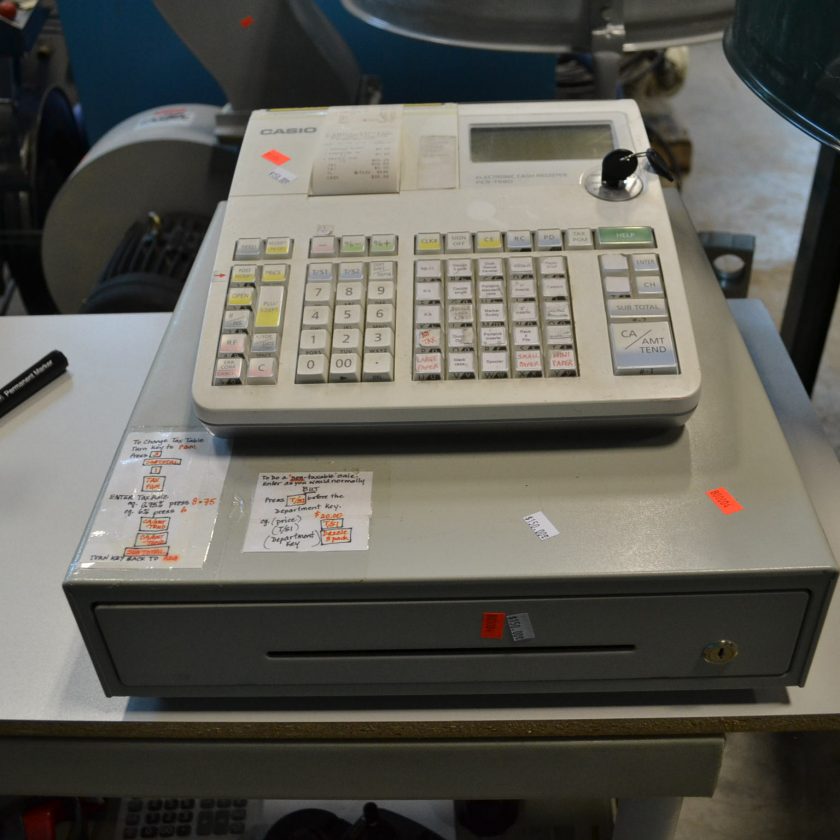 Used Casio PCR-T480 Electronic Cash Register – Coast Machinery Group