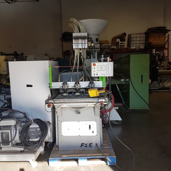 Used Biesse FSE Dowel Bore Glue & Insert Machine – Coast Machinery Group