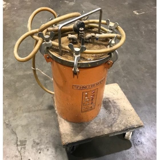 Pressurized Glue Pot Container – Coast Machinery Group