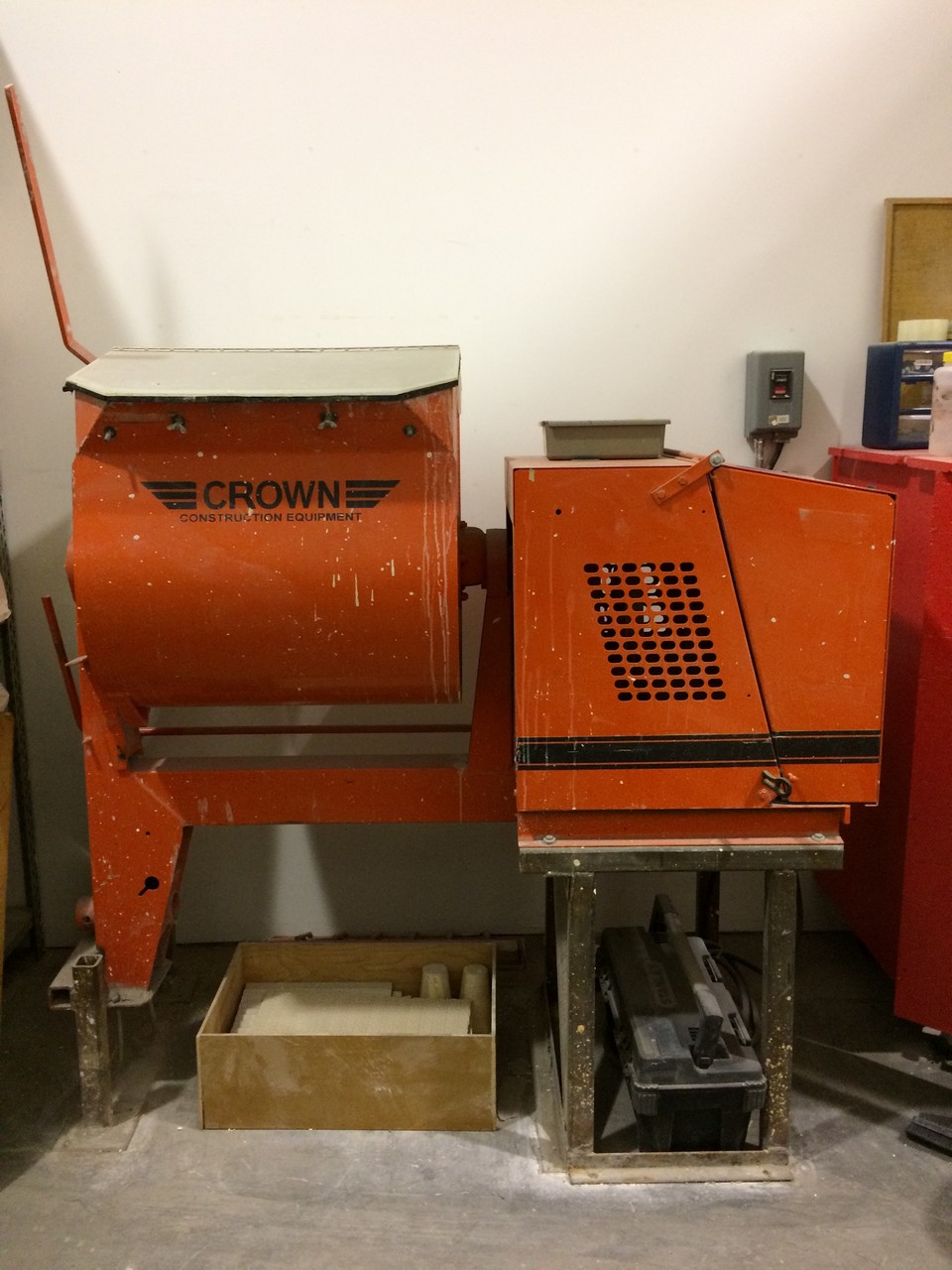 Used Crown Mortar Mixer Model S6SR – Coast Machinery Group