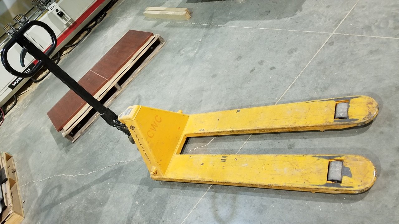 Used General Fastener 5,500 lb capacity Pallet Jack – Coast Machinery Group