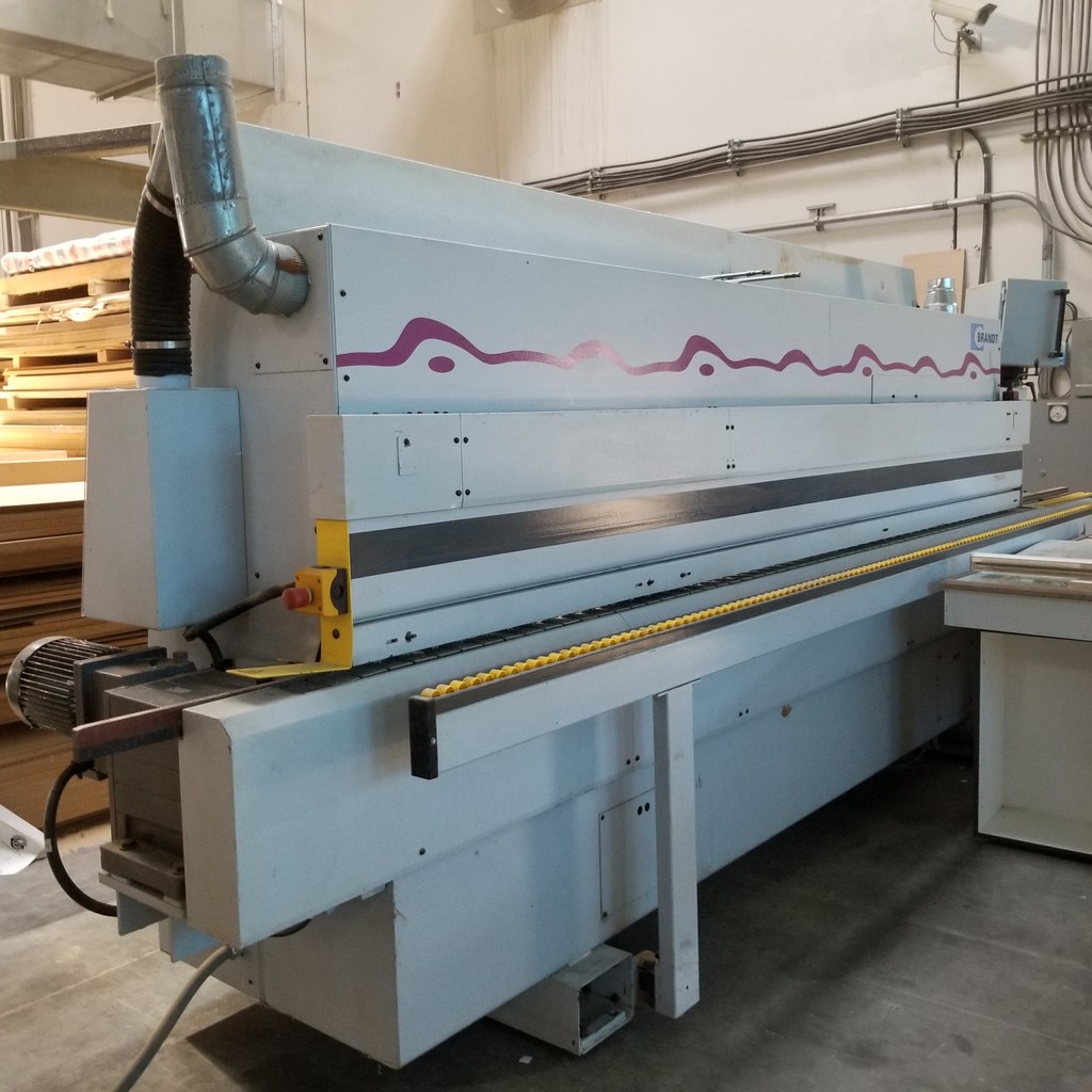 Used Brandt Optimat KD 76 F Edgebander – Coast Machinery Group