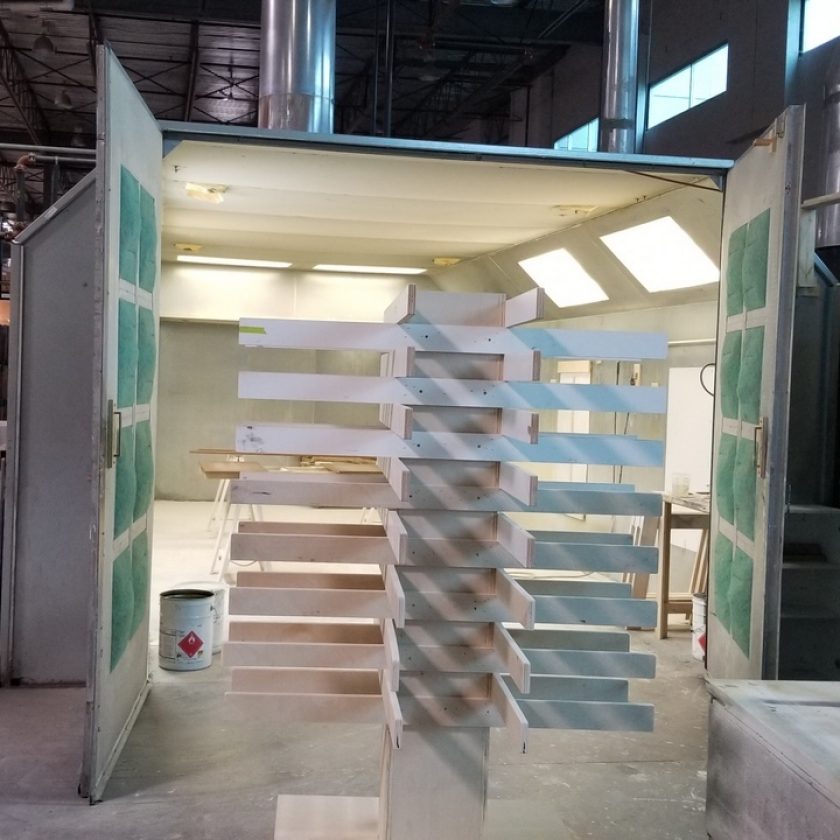 Used Cross Flow Closed Paint Booth – Coast Machinery Group