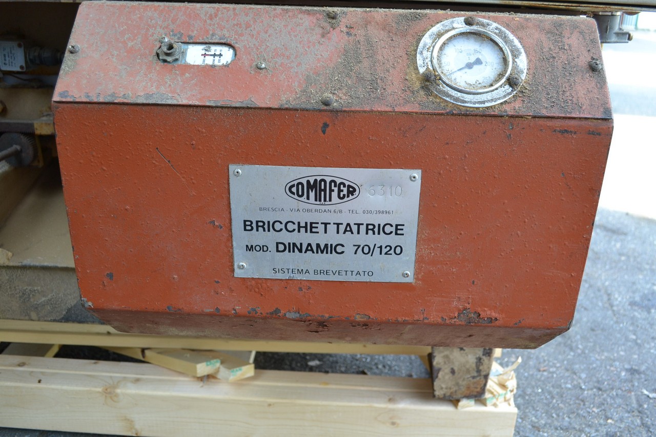 Used CO.MA.FER. Dinamic Briquetting Fire log machine – Coast Machinery ...