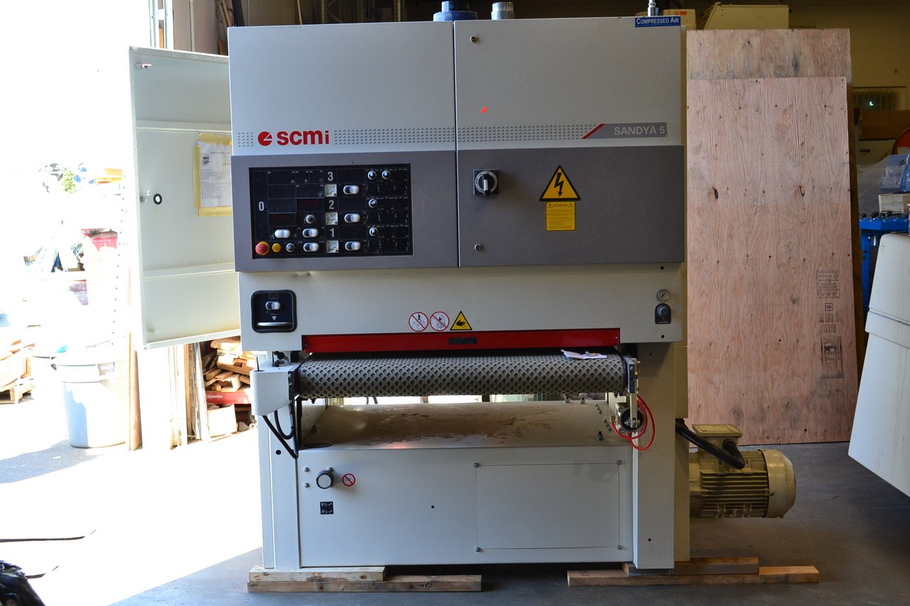 Used SCMI Sandya 5/S RRCS 110 43 Inch wide 3 head sander – Coast ...