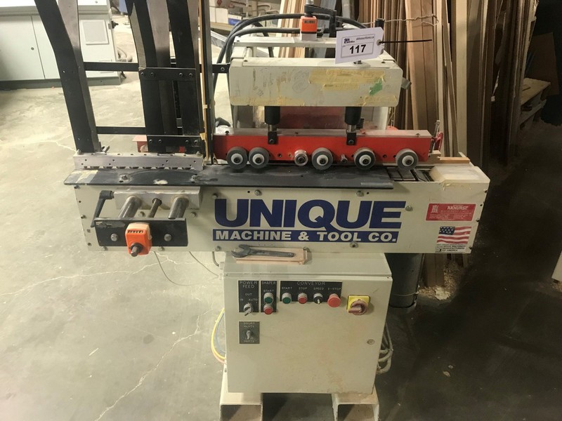 Used Unique Model 318 Single Head Power Shaper – Coast Machinery Group