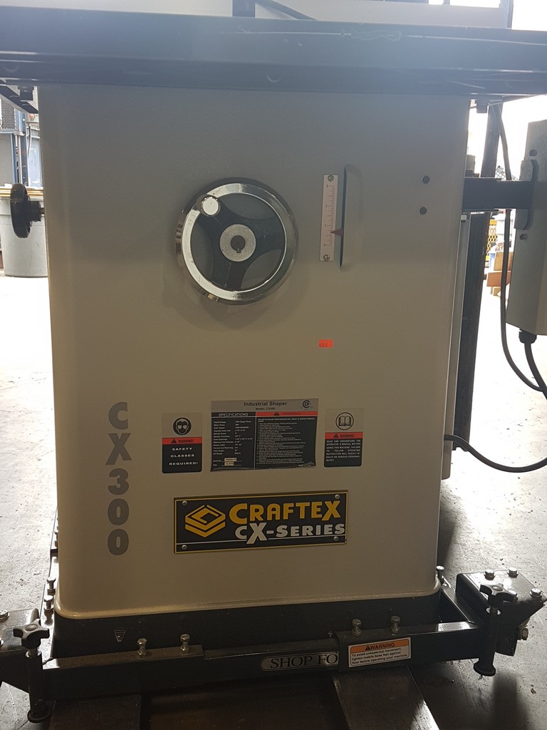 Used Craftex CX300 Shaper – Coast Machinery Group