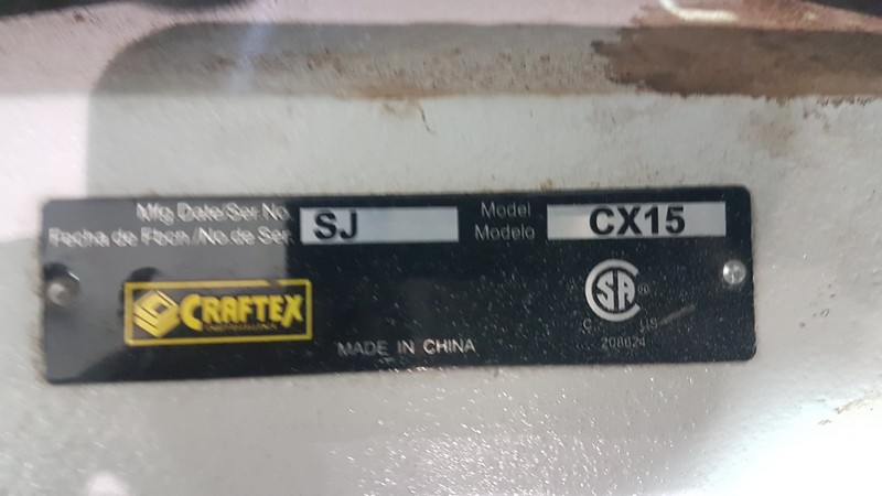 Used Craftex CX15 3HP Planner W/ 3 Knife Cutterhead – Coast Machinery Group