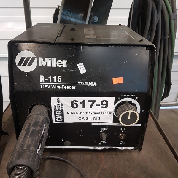 Used Miller R-115 115V Wire Feeder – Coast Machinery Group