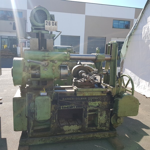 Used Barber Colman No 12 Hob Spline Shaft Cutting Machine – Coast ...