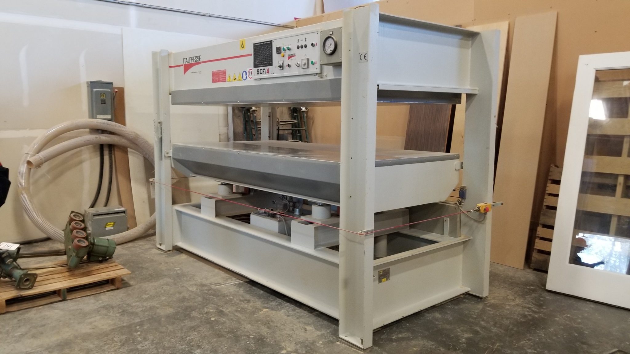 Used Ital Presse 4x8 Single Opening SCF/4 Hot Press – Coast Machinery Group