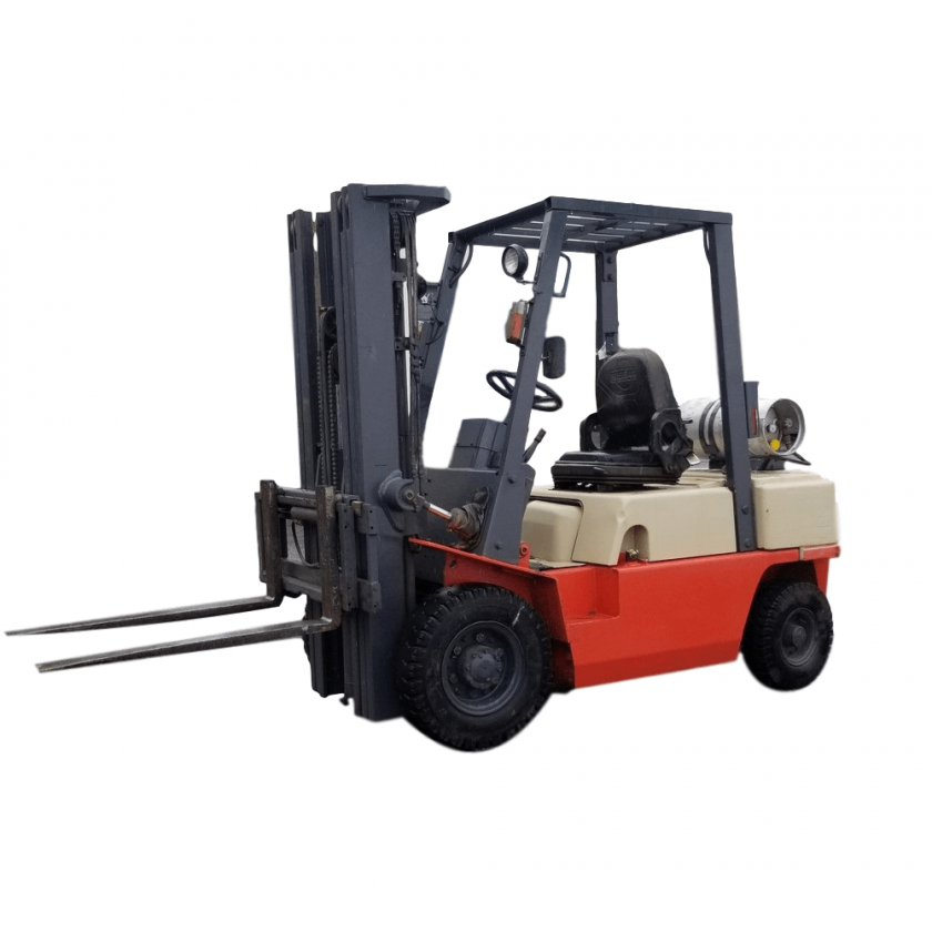 Used Nissan Model 25 Forklift 5000Lb cap – Coast Machinery Group