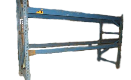 Used Section of Blue Heavy Duty Racking – Coast Machinery Group