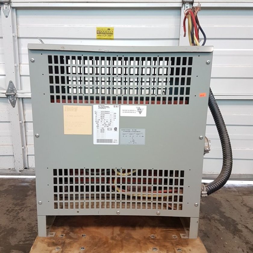 Used Transformer 112.5KVA 600V - 480V – Coast Machinery Group