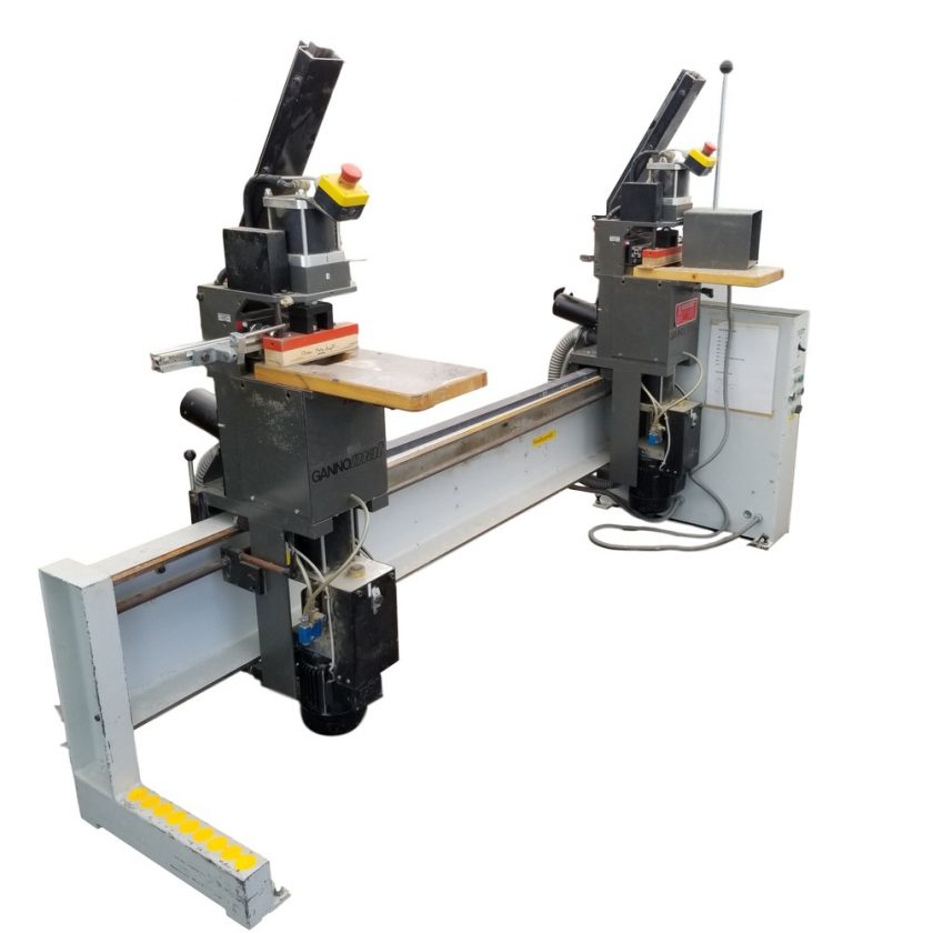 Used GANNOMAT 272 Automation 2-Station Hinge Drill – Coast Machinery Group