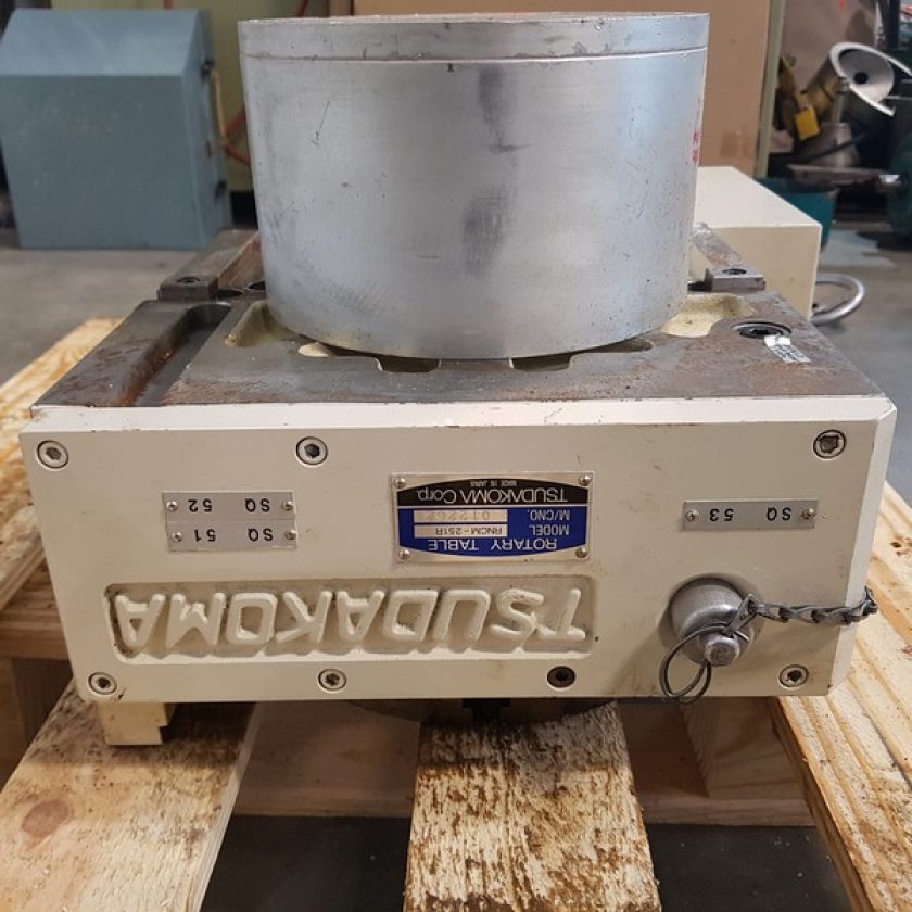 Used Tsudakoma RNCM -251R Rotary Table – Coast Machinery Group