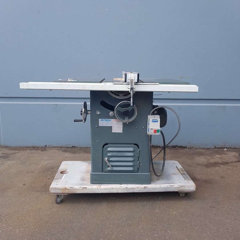 Used Jepson T8512 12" Tilting Arbor Saw – Coast Machinery Group
