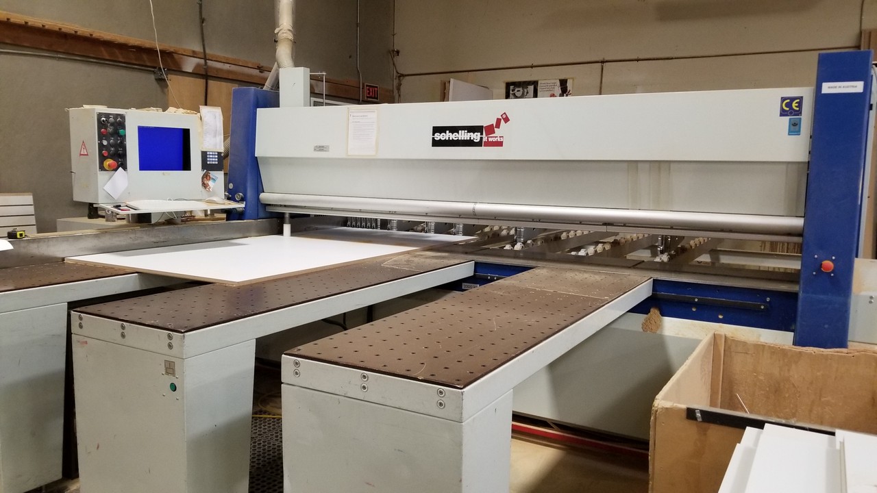 Used Schelling Beam Saw – Coast Machinery Group