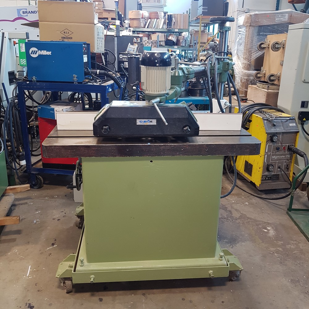 Used Shaper W/ Co-Matic Power Feeder – Coast Machinery Group