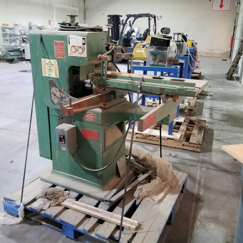 Used Powermatic Single End Tennoner – Coast Machinery Group