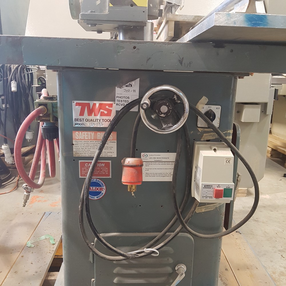 Used TWS TC-101 Shaper – Coast Machinery Group