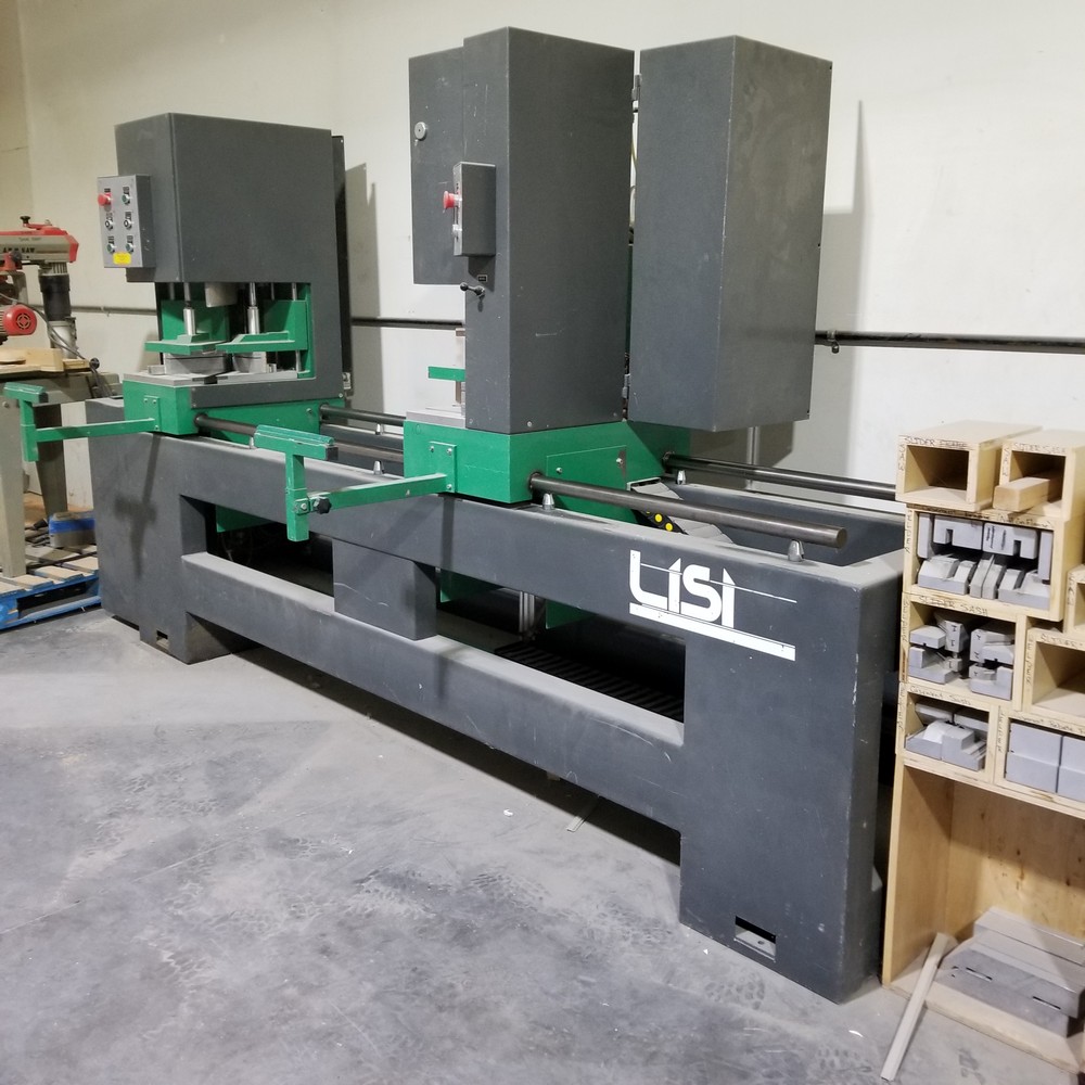 Used LISI A2E00 Double Head Vinyl Window Welder – Coast Machinery Group