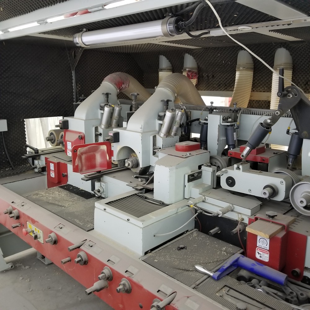 Used Cantek Leadermac LMC 623C 6 Head Moulder – Coast Machinery Group