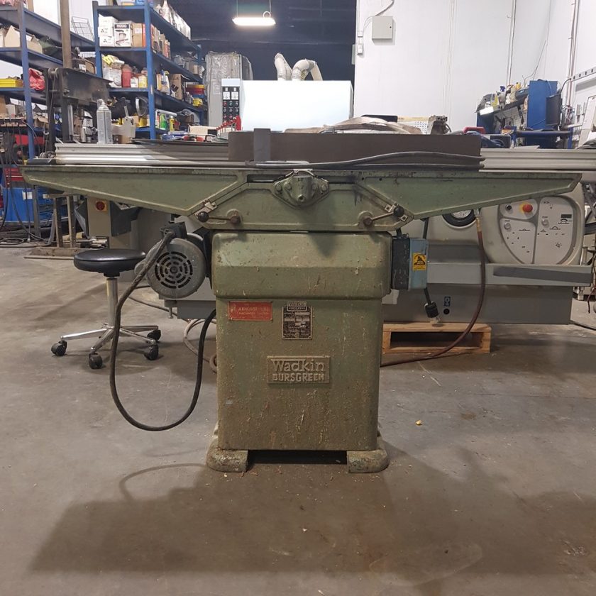 Used Wadkin Bursgreen Jointer – Coast Machinery Group