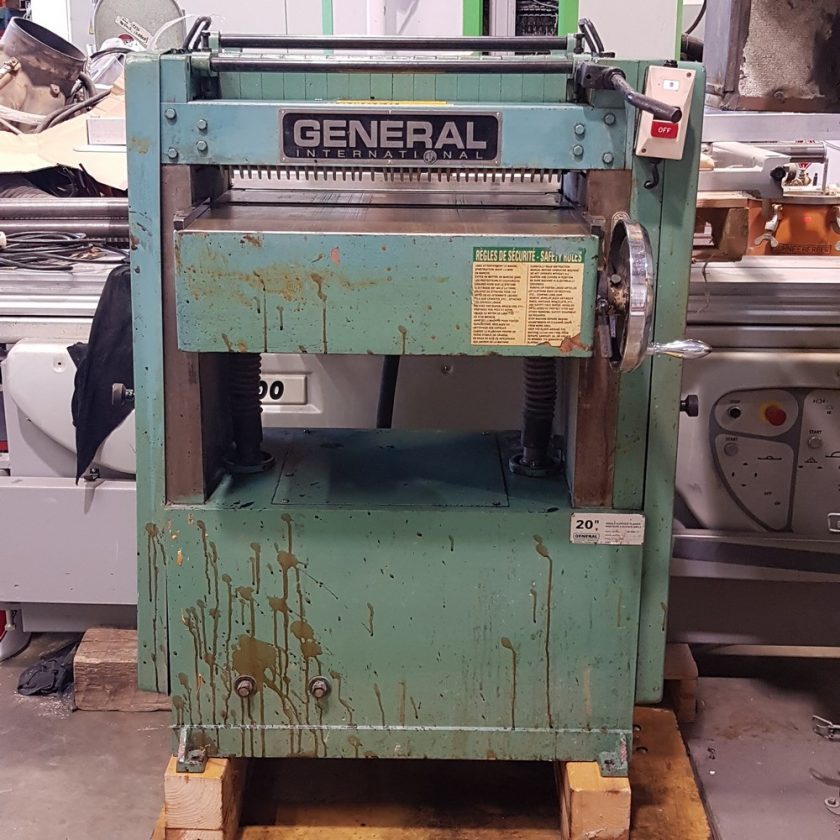 Used General International 30-325M1 20 Planer – Coast Machinery Group