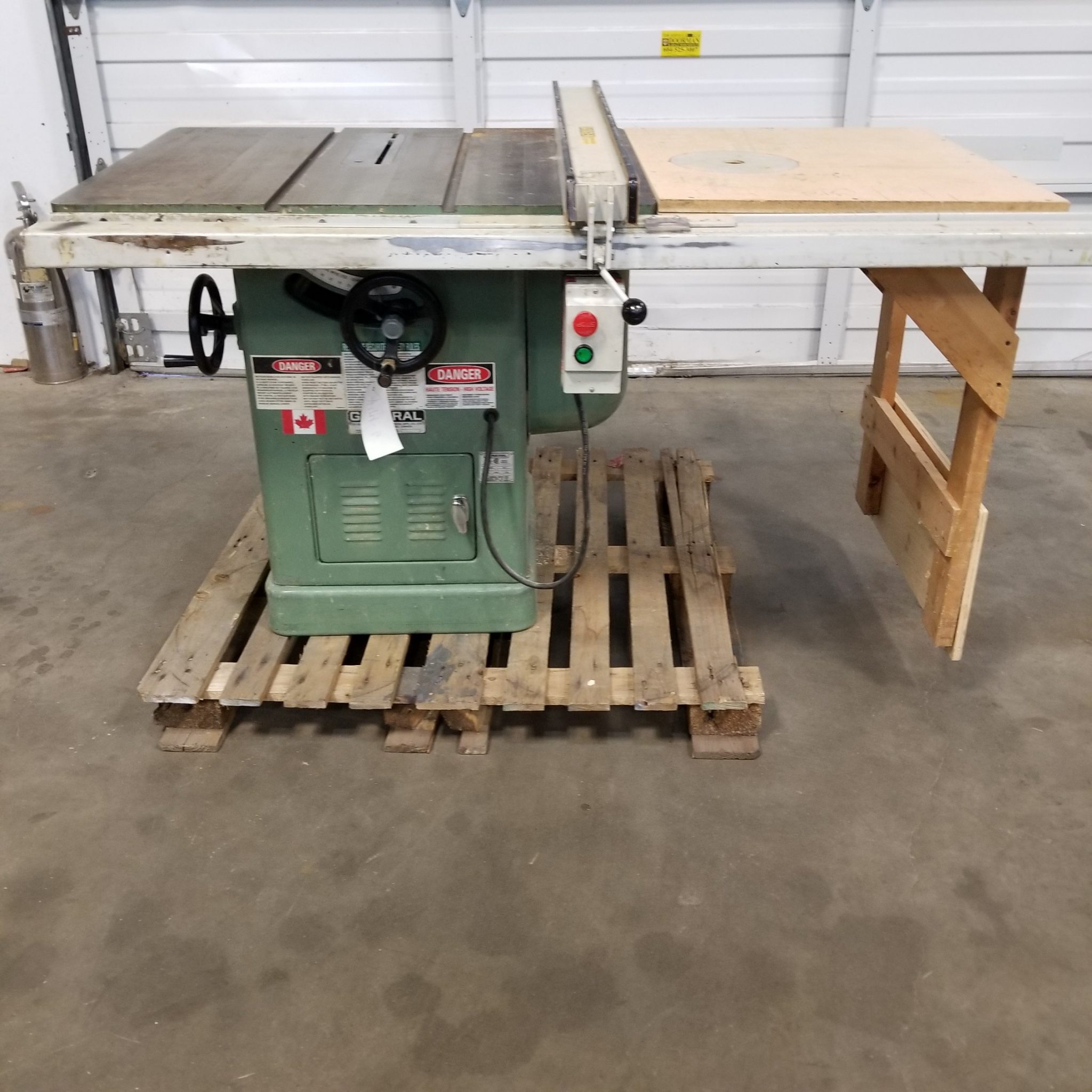General 350 Cabinet Saw – Coast Machinery Group