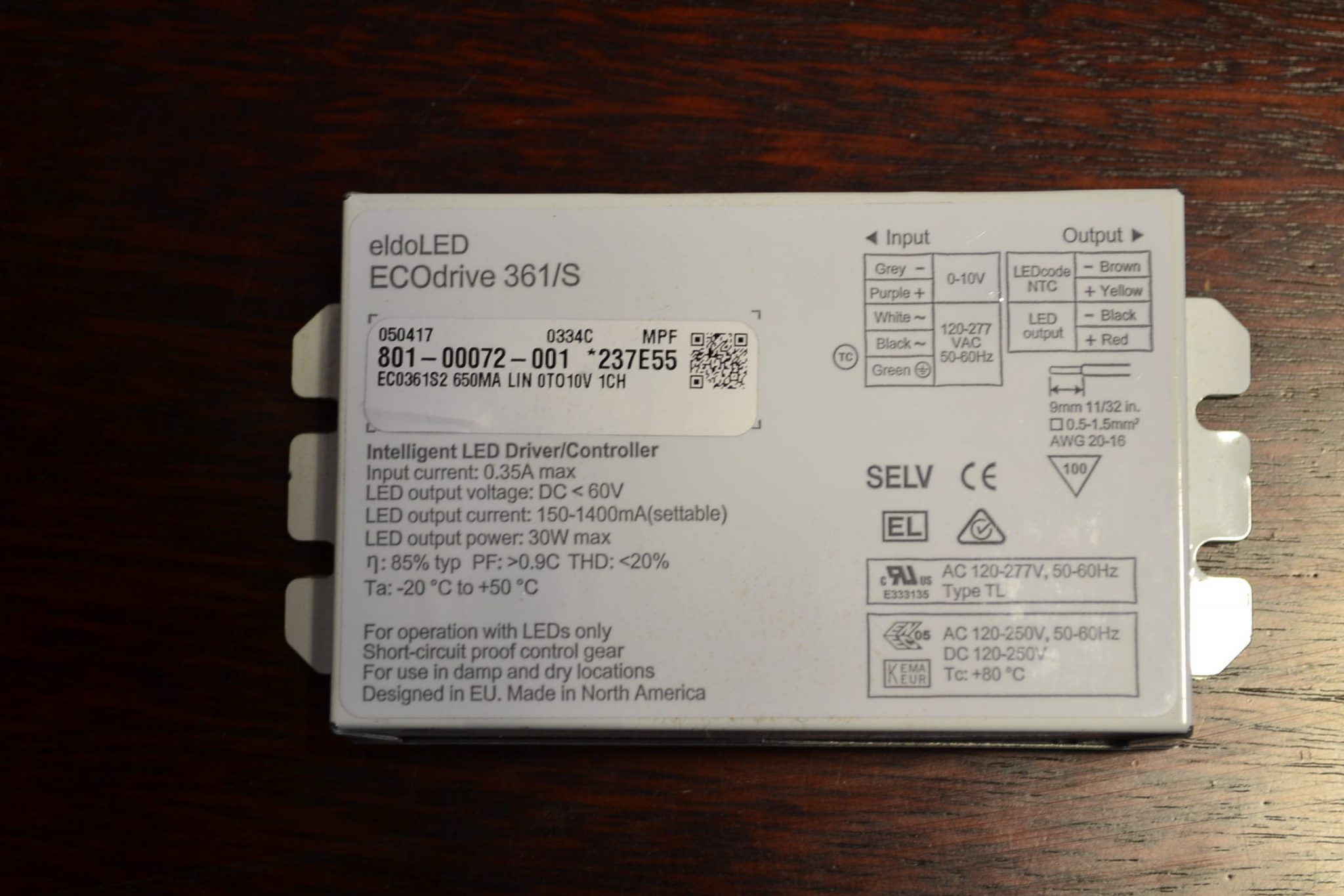 Used eldoLED ECODrive 361/S Ballast – Coast Machinery Group