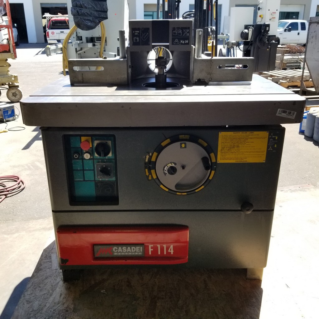 Used Casadei F114 Spindle Moulder – Coast Machinery Group