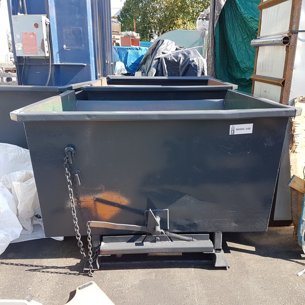 Used Self-Dumping Steel Hoppers – Coast Machinery Group