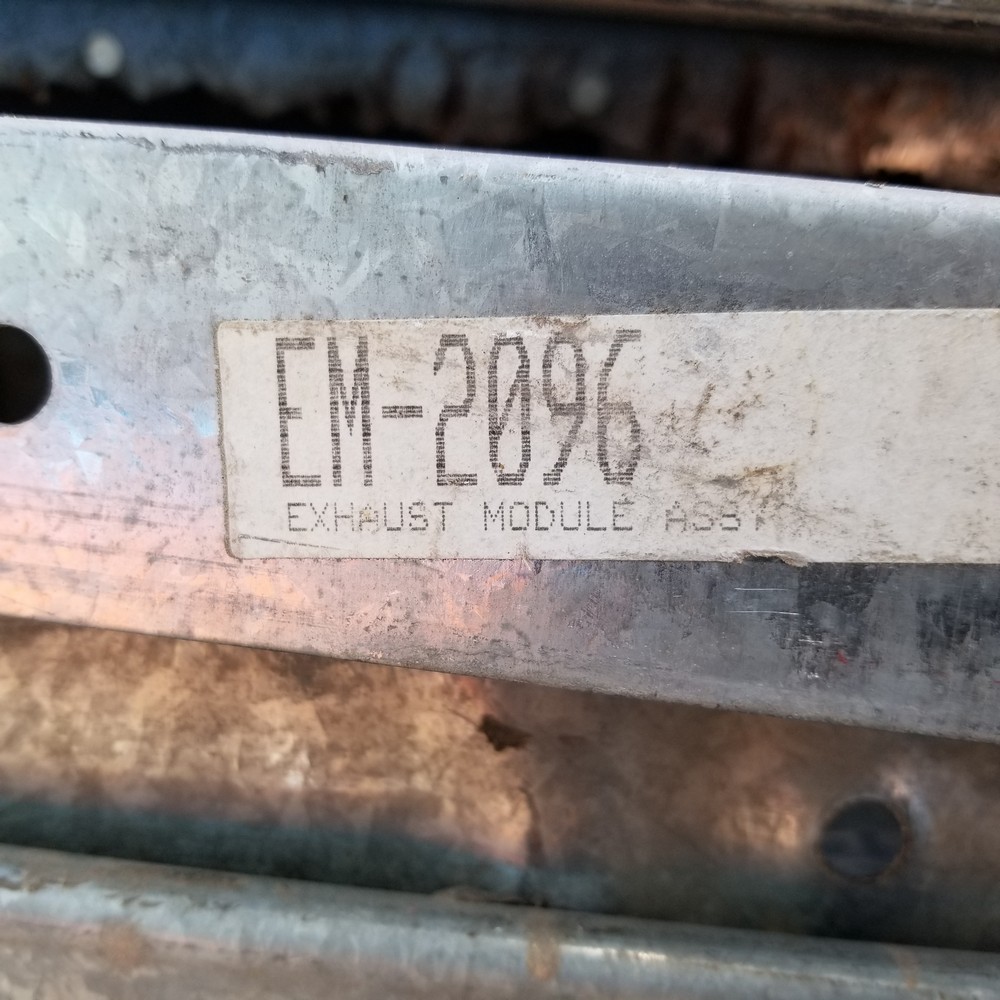 Used Binks Paint Booth With Exhaust Fan – Coast Machinery Group