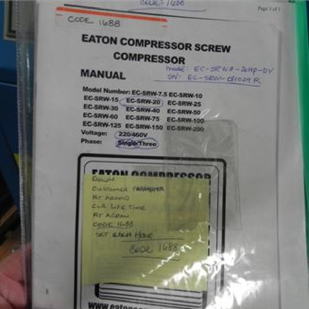 Used Eaton Screw Compressor – Coast Machinery Group