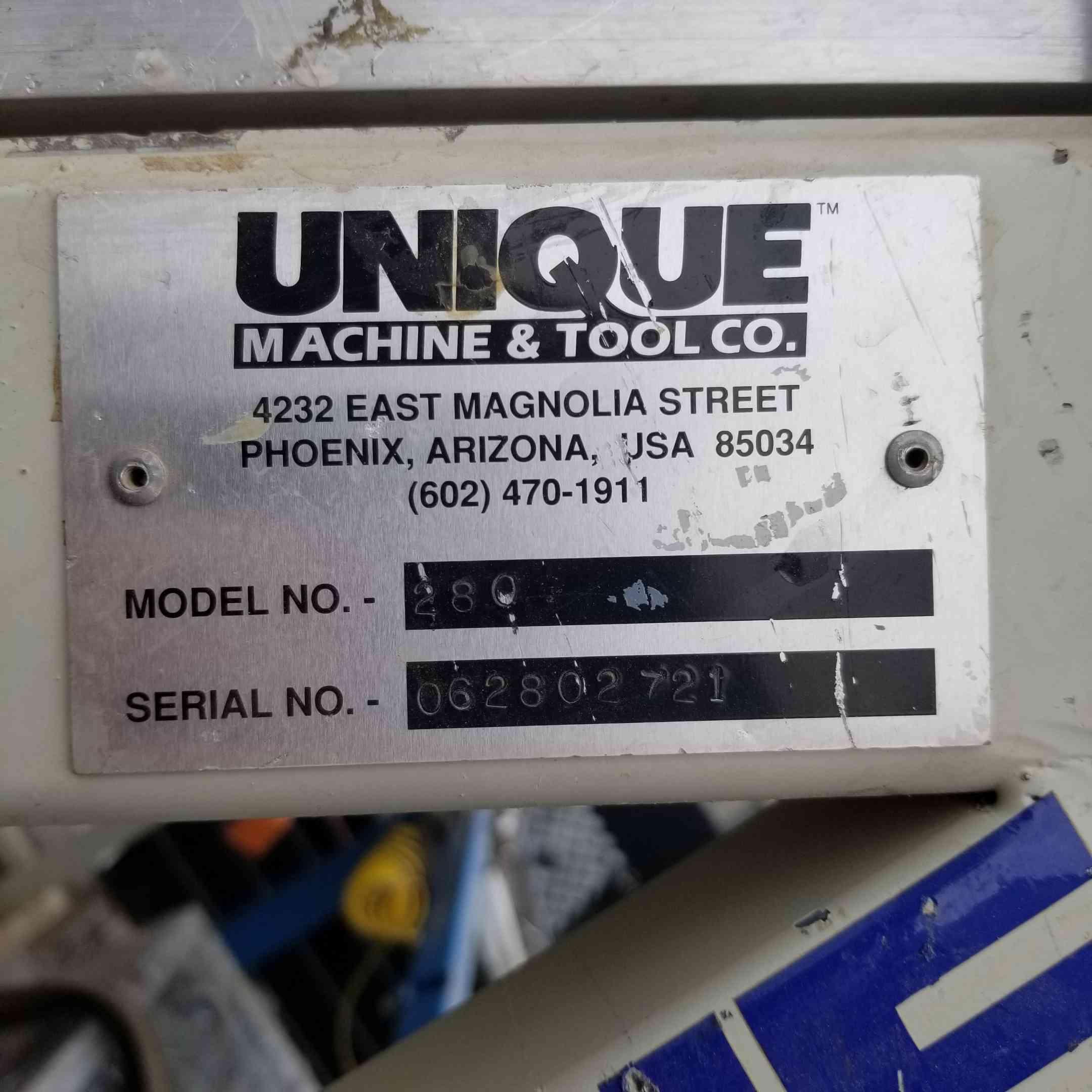 Used Unique 280 Clamp Table – Coast Machinery Group