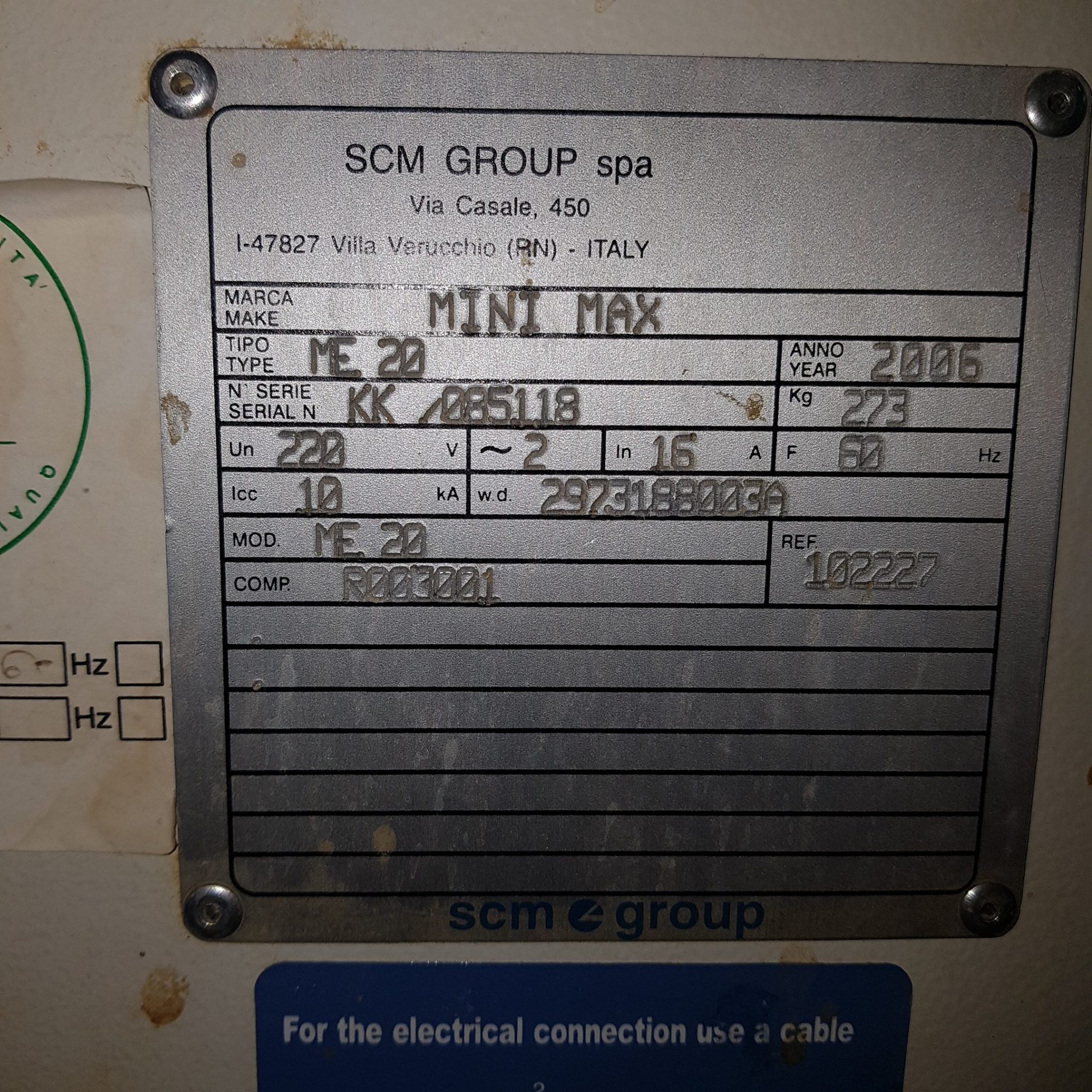 Used SCM Technomax ME 20 Edgebander – Coast Machinery Group