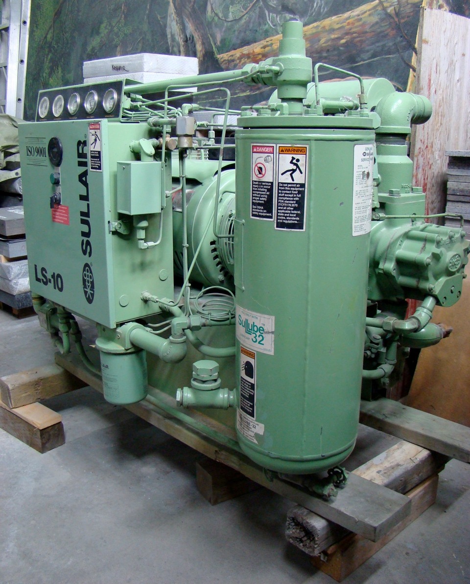 Used Sullair 30HP LS-10 Compressor – Coast Machinery Group