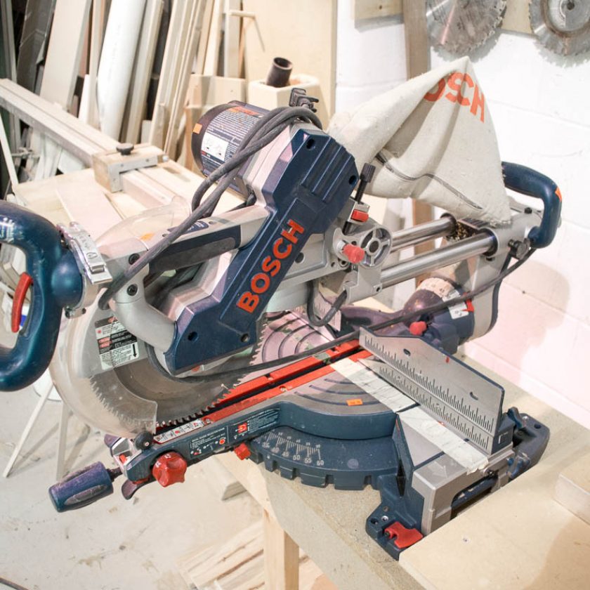 Used Bosch 4410L 10" Dual Bevel Sliding Compound Miter Saw – Coast ...