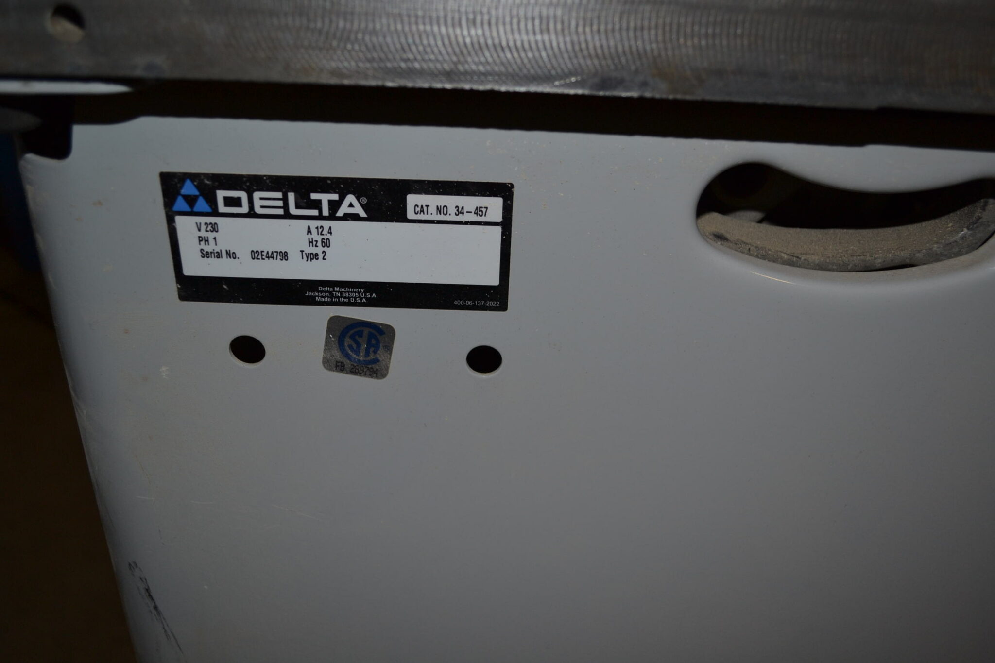Used Delta 34-457 Table Saw – Coast Machinery Group
