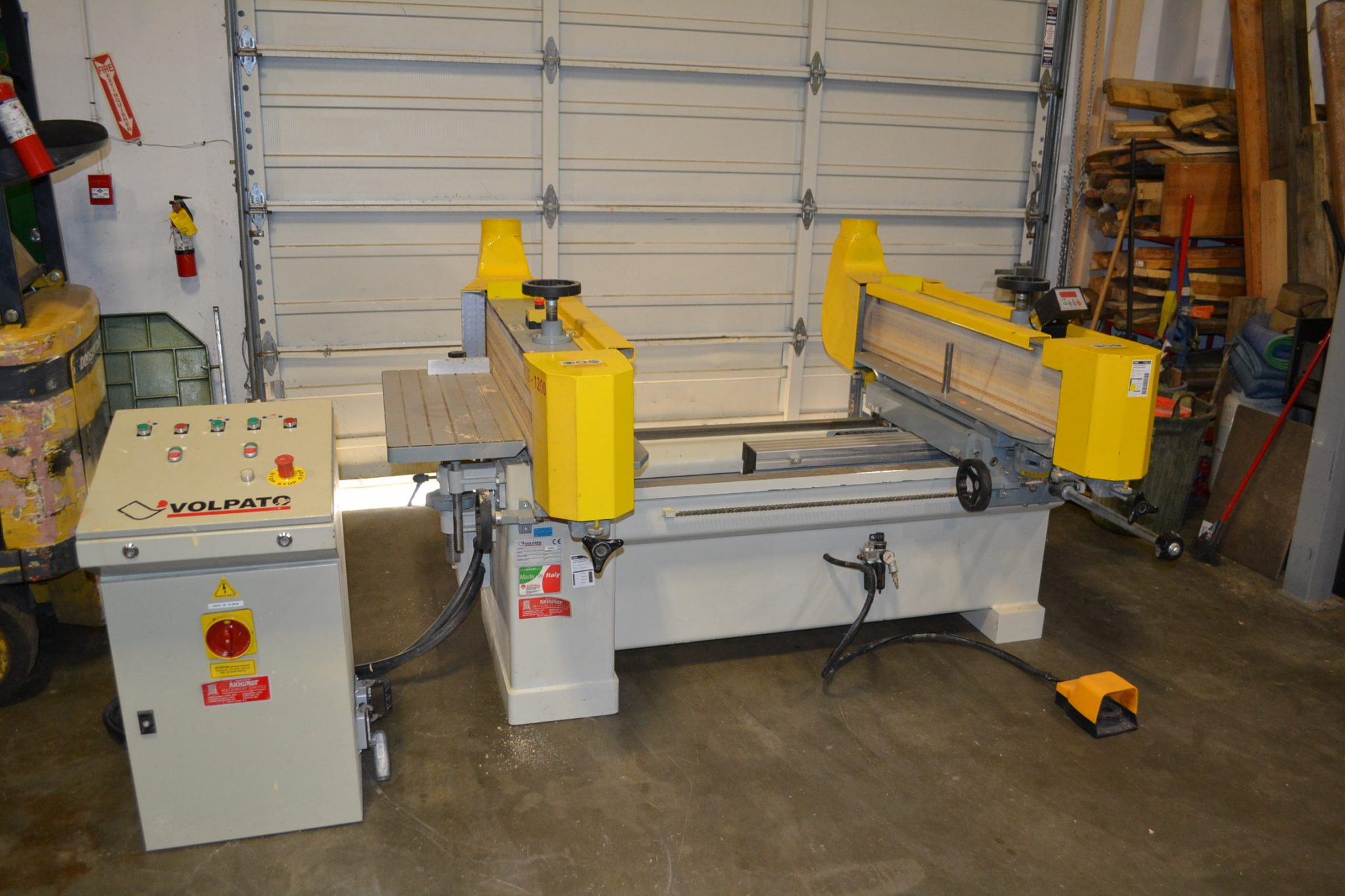 Used VOLPATO RCG 1200 drawer sander – Coast Machinery Group