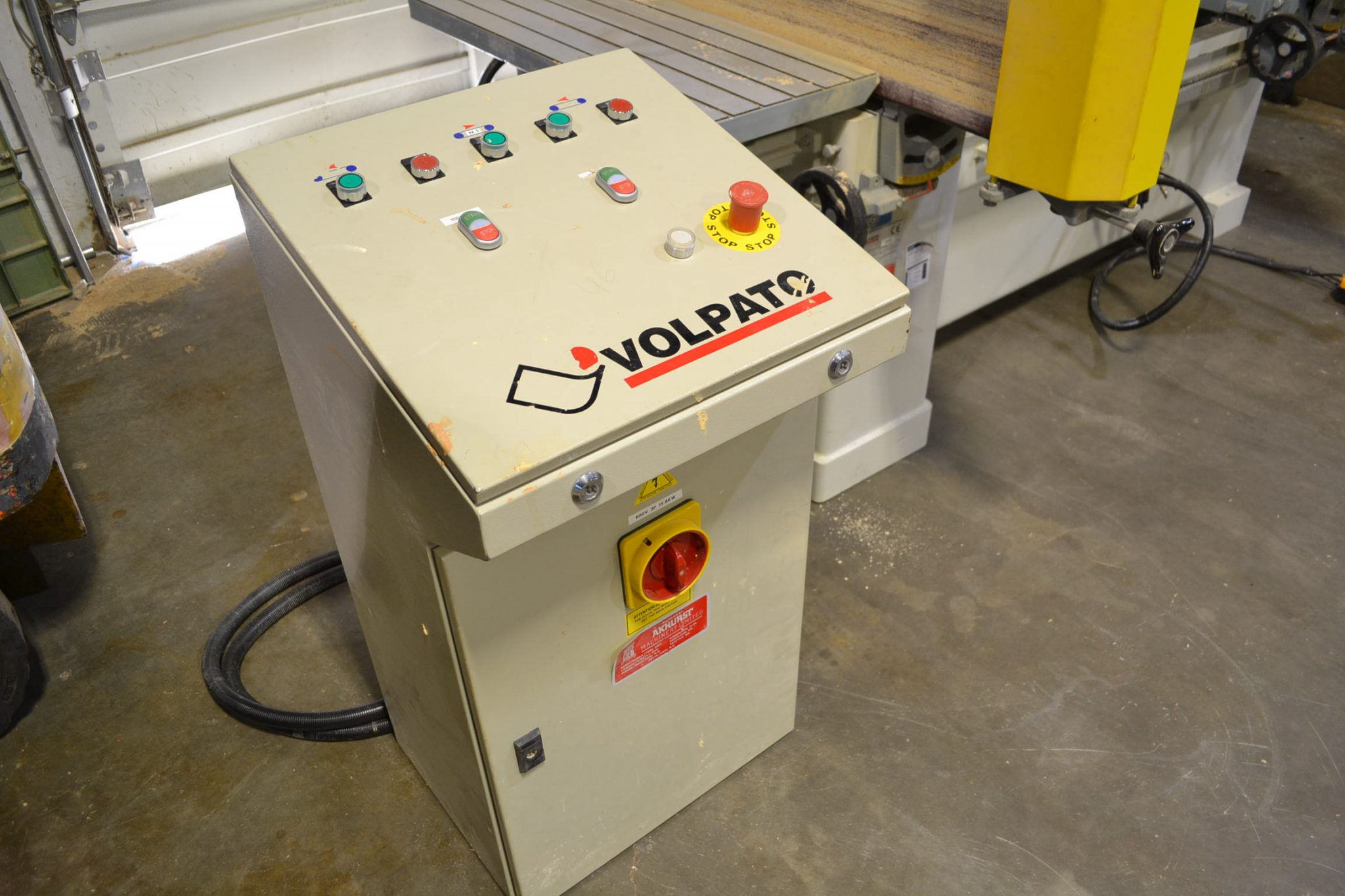Used VOLPATO RCG 1200 drawer sander – Coast Machinery Group