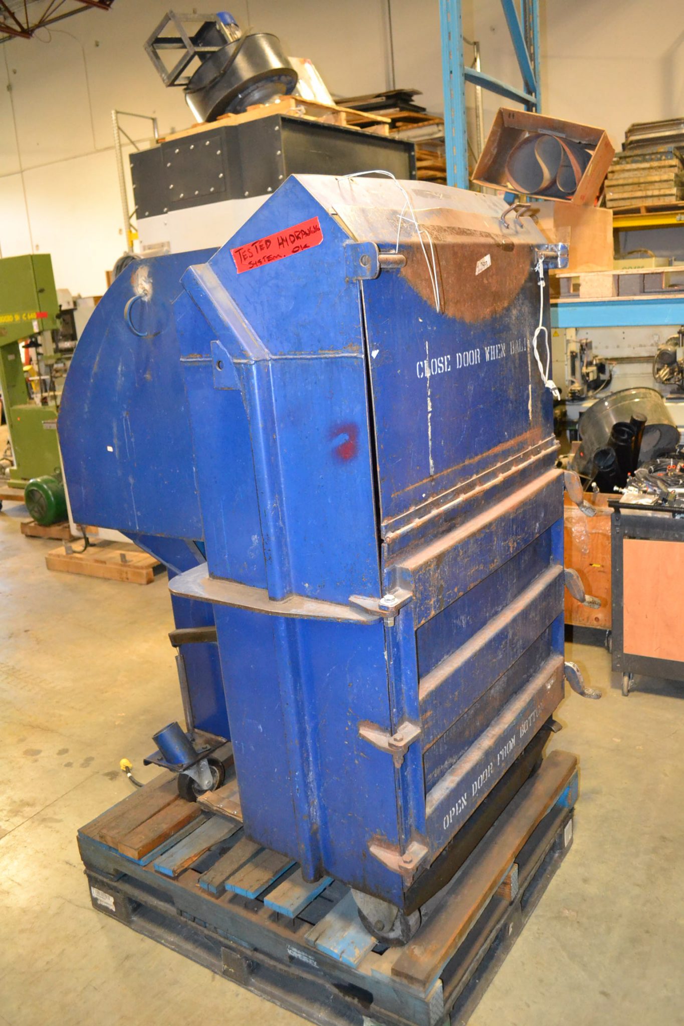 Used Westpress Bailer 2 Vertical Hopper – Coast Machinery Group