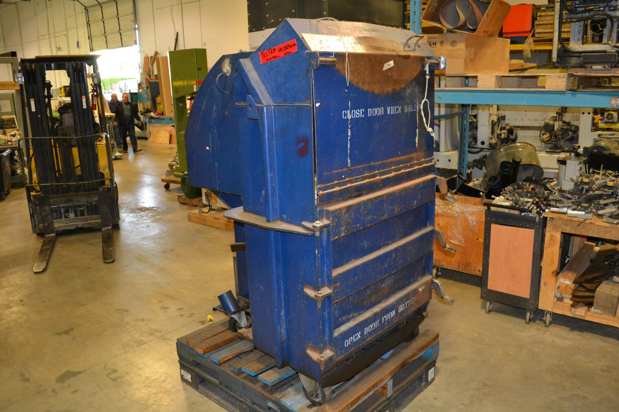 Used Westpress Bailer 2 Vertical Hopper – Coast Machinery Group