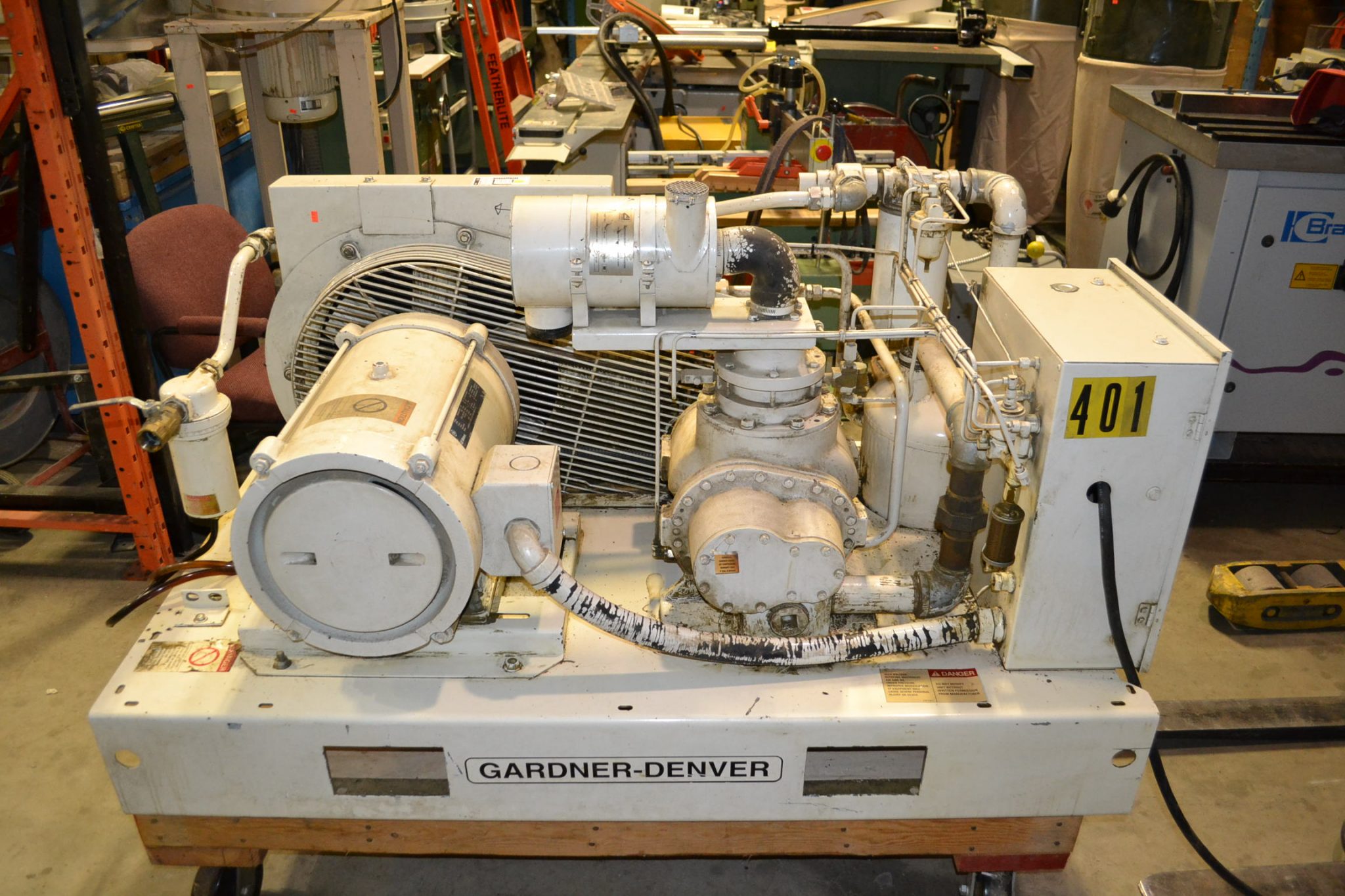 Used Gardner Denver EBE QGD 30HP Rotary Screw Air Compressor – Coast ...