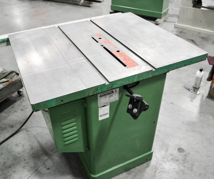 Used General 50-550M1 10" Table Saw – Coast Machinery Group
