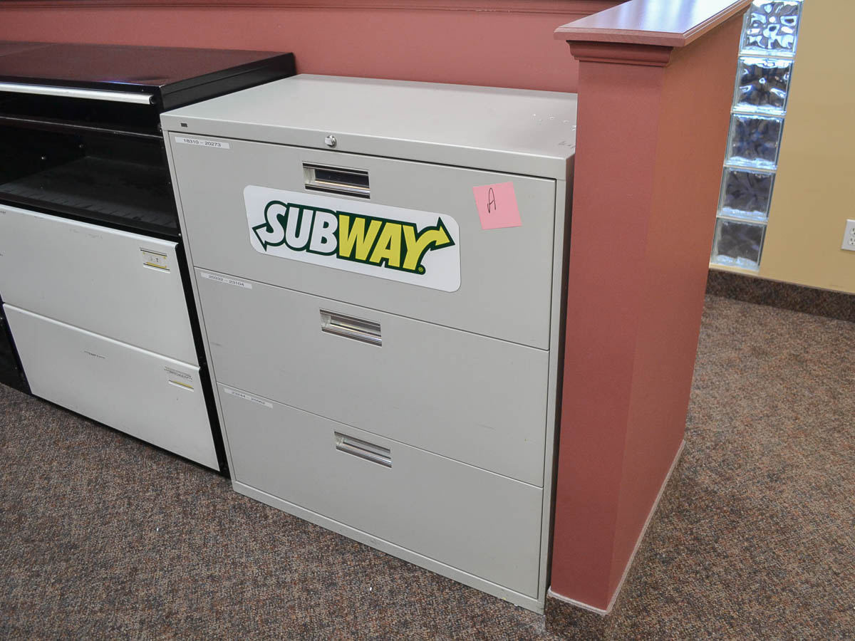 Used 3-Drawer Lateral Filing Cabinet – Coast Machinery Group